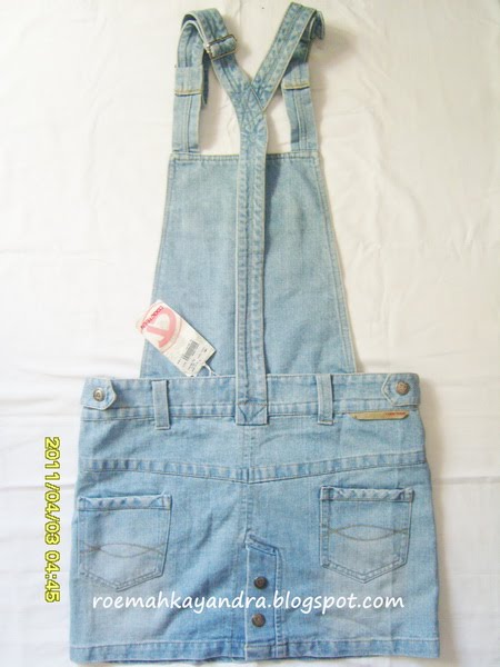 Roemah Kayandra: overall rok jeans cool teen (remaja)