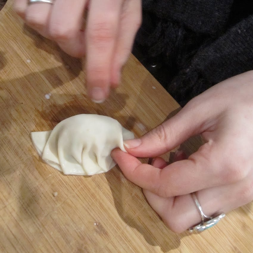Pomegranate: DIY Japanese dumplings