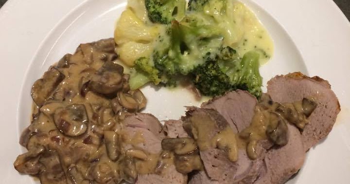 Mitt liv med lavkarbo: Svinefilet med tilbehør