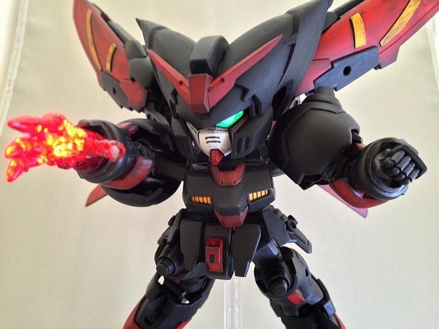 Custom Build: SD x MG Master Gundam