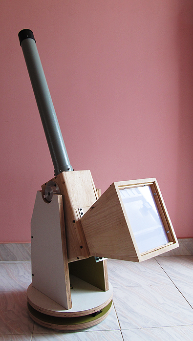 DIY BLOG: Rear Projection Solar Telescope