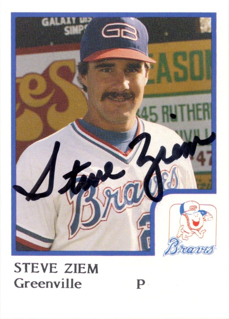 1986 PROCARDS PROJECT: STEVE ZIEM