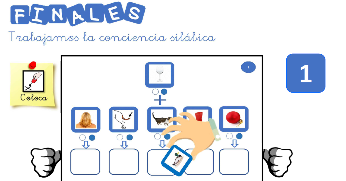 Asómate Más Allá: SUMAMOS SÍLABAS INICIALES Y FINALES INTERACTIVOS