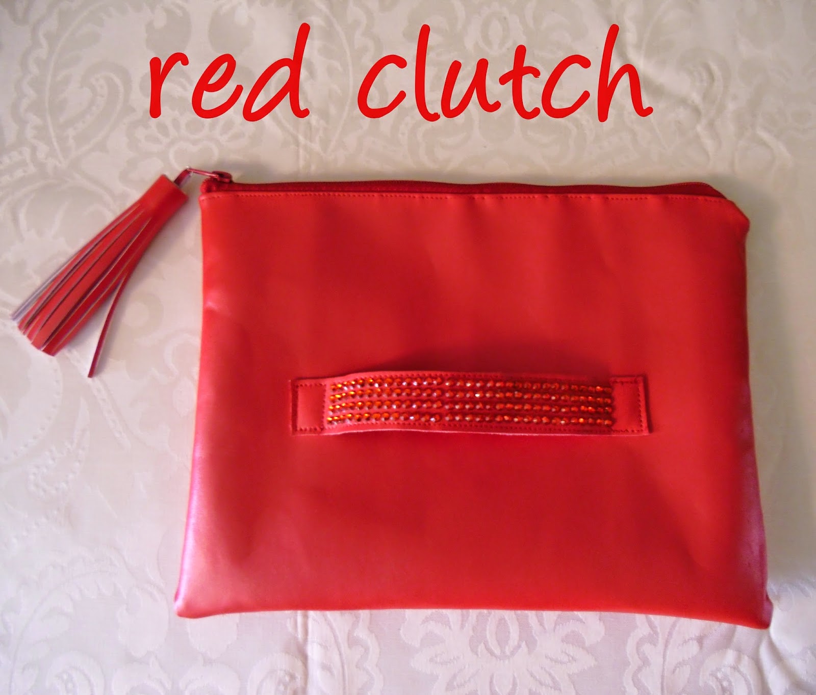 LowCost & Trendy: DIY: Red clutch