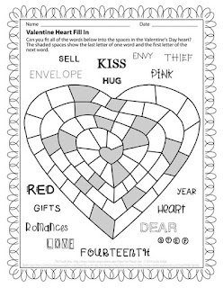 The Puzzle Den: Valentine's Day Free Puzzle