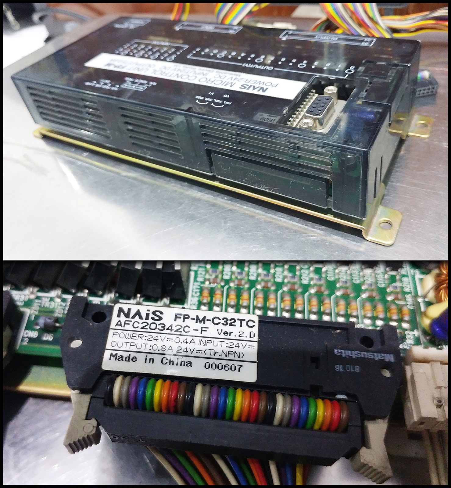 2nd MACHINE: Micro control unit FP-M-C32TC AFC20342C-F Matsushita NAIS