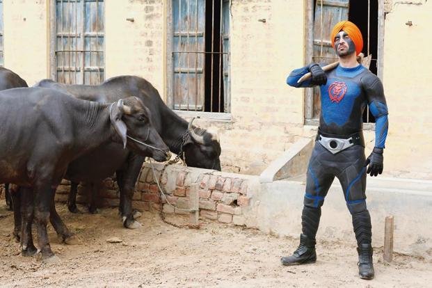 Super Singh movie review: Diljit Dosanjh superhero is powered by jokes ...