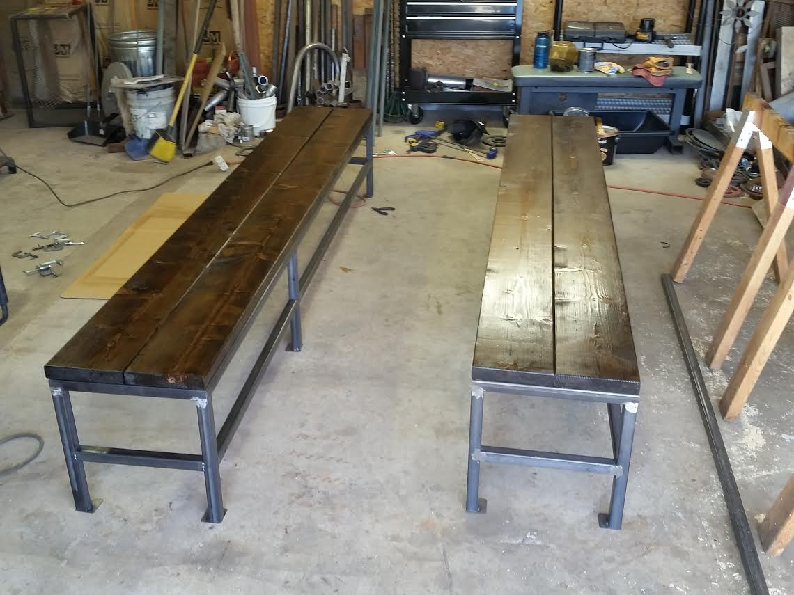 Campbell Custom: Welding, Art and Design: Custom Seating for New Local ...