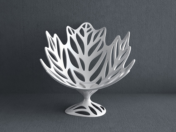 Creative and Beautiful Maple-Leaf Chair by Ol'ha Shevchenko