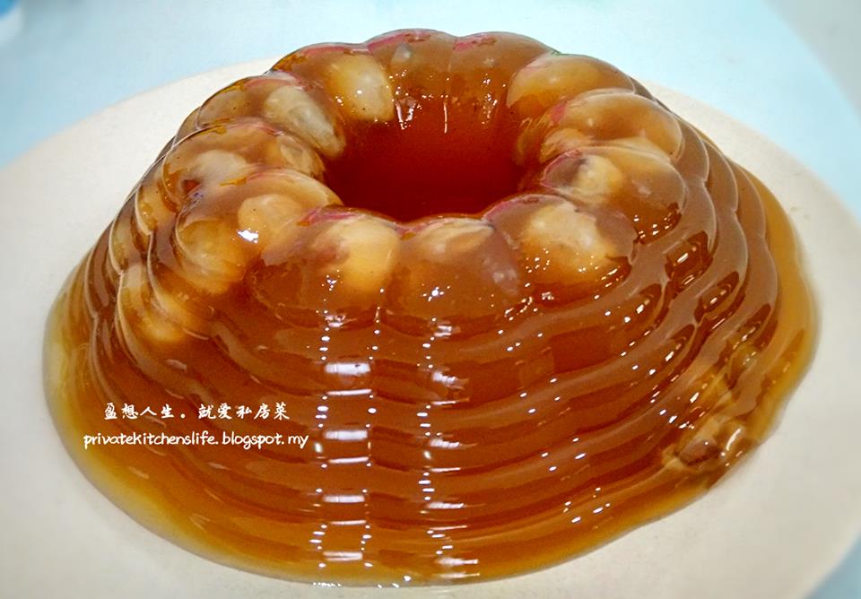 盈想人生。就爱私房菜: ♡椰糖龙眼冻 Gula Melaka Longan Jelly♡