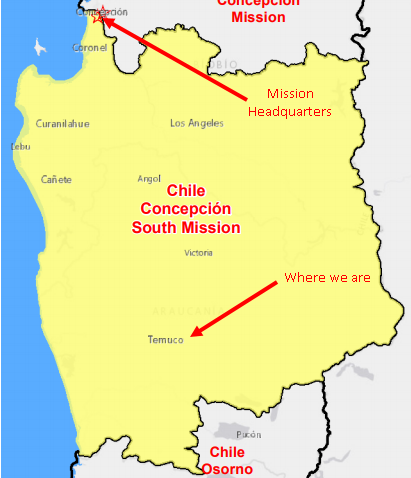 Mary's and Ned's Mission (Chile Concepcion South): November 2018