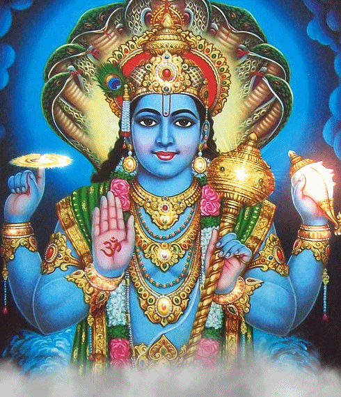 HINDUISM: Vishnu Paramatma - OM VISHNU DEV NAMAH