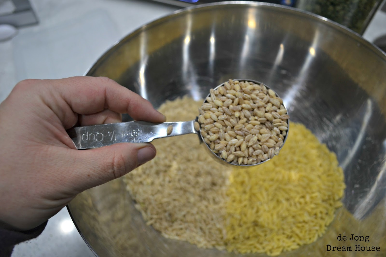 de Jong Dream House: Make Your Own Grain Mix