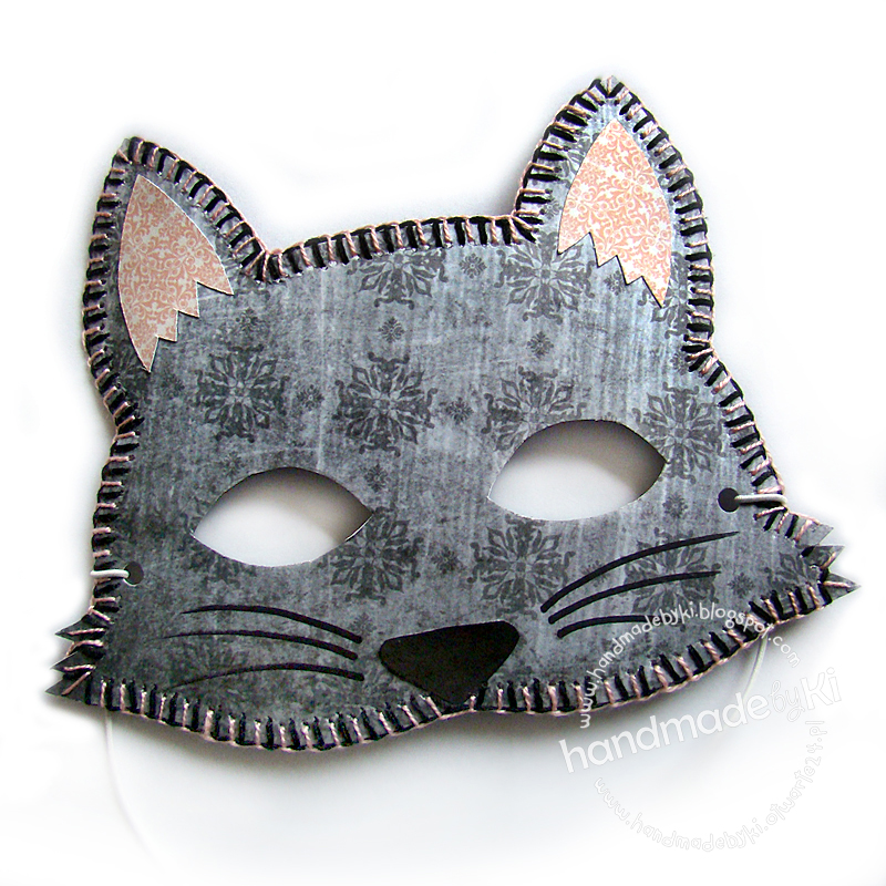 HANDMADE by Ki: maska kota ...