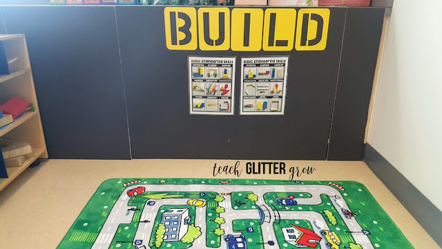 Science Lab Set Up - Teach Glitter Grow