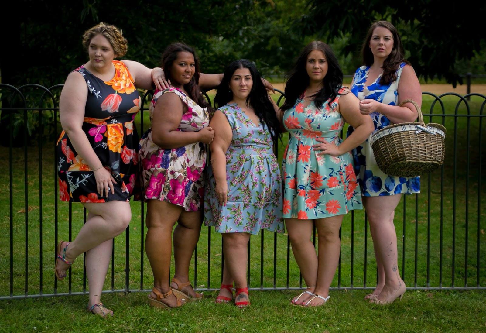 Plus Size Skater Dresses from Want That Trend - Modelled by The ...