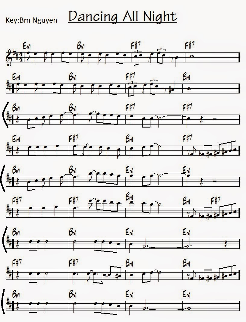 Music: Dancing All Night