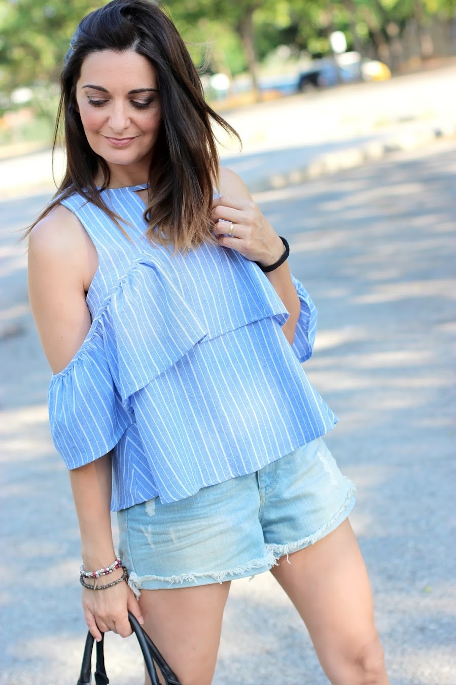 El blog de Renée: Top con volantes