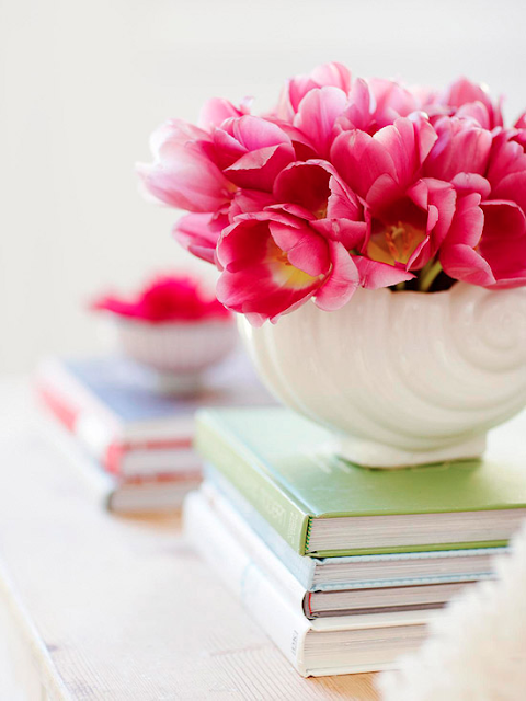 Retro y con encanto: De plantas, libros y flores