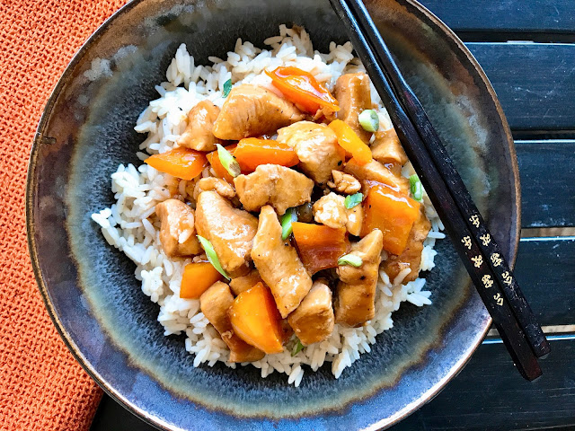 Ponzu Glazed Chicken and Rice