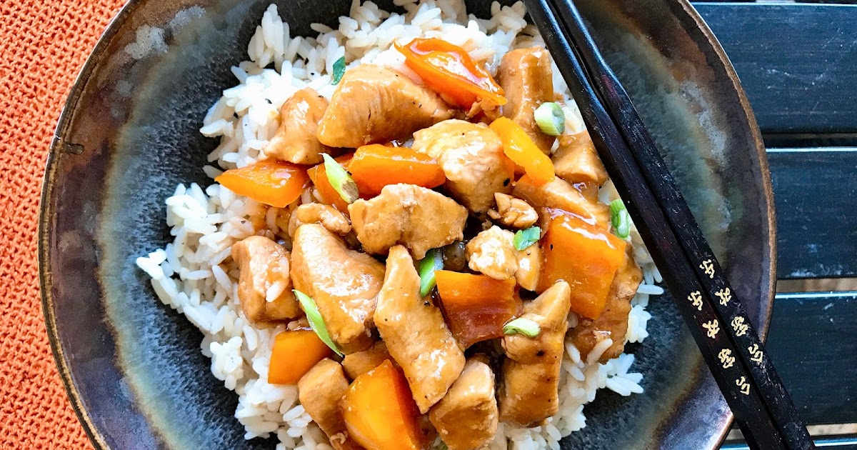 Ponzu Glazed Chicken and Rice