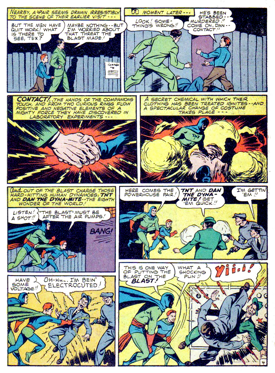 Pappy's Golden Age Comics Blogzine: Number 2124: TNT and Dan the Dyna ...