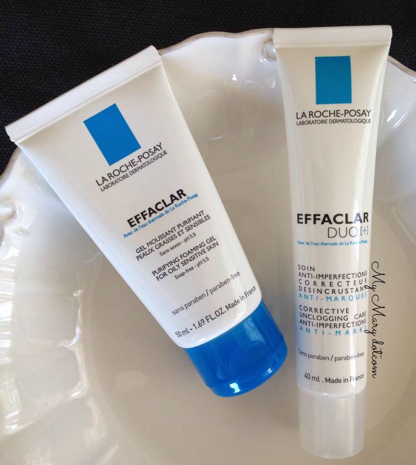 My Mary dotcom: La Roche Posay Effaclar Duo [+] and Effaclar Purifying ...