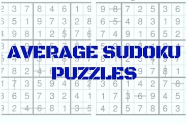 Average Sudoku Puzzles Main Page