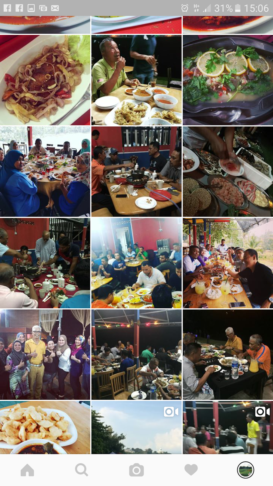 lolap rock hill: utan cafe salak tinggi menu makanan terbaik panas