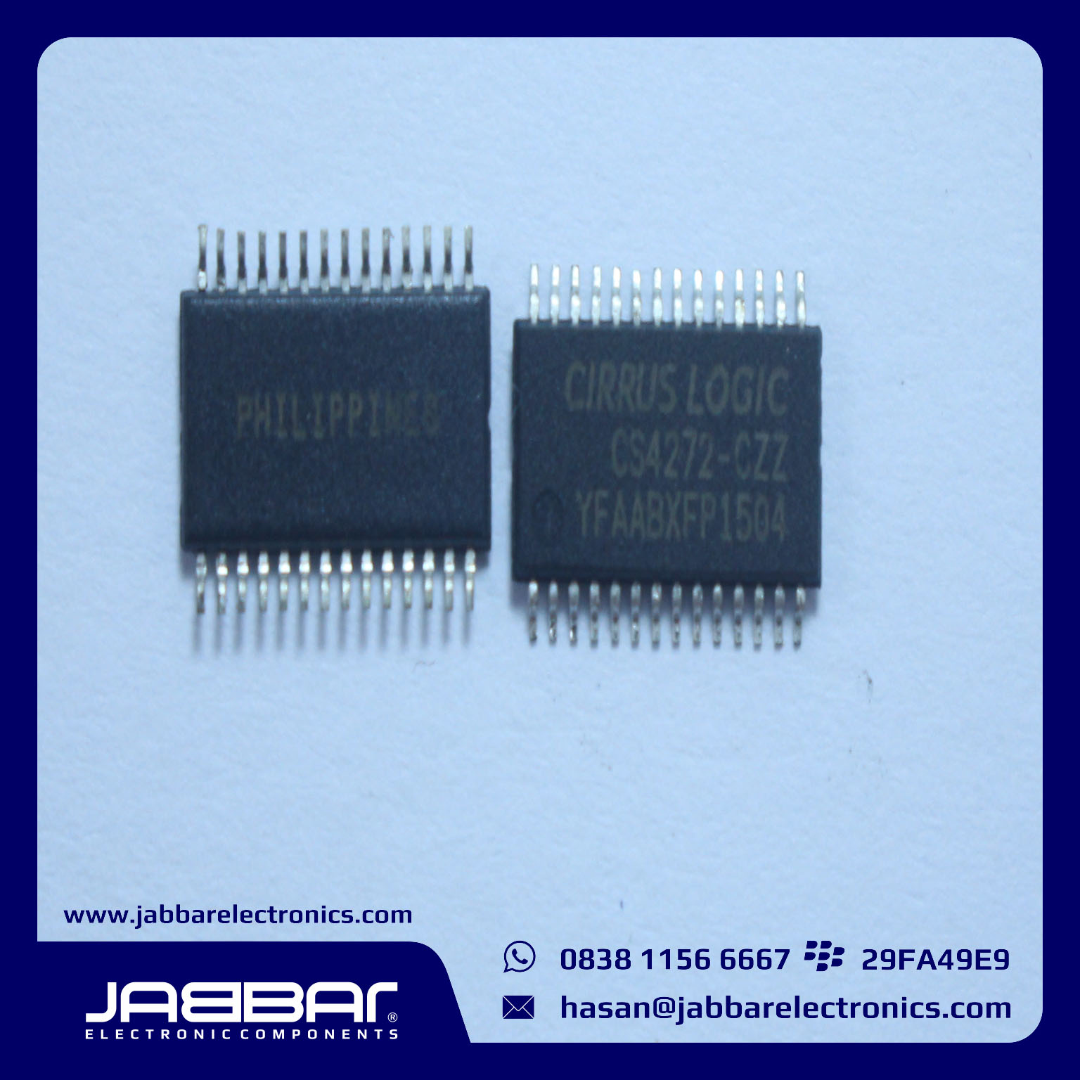 jual IC CS4272-CZZ termurah dan original ~ Toko Komponen Elektronika Online