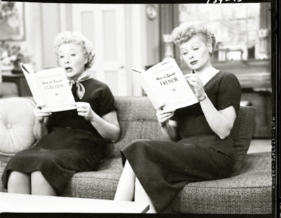 Belle's Bookshelf: Reading Icons: Lucille Ball