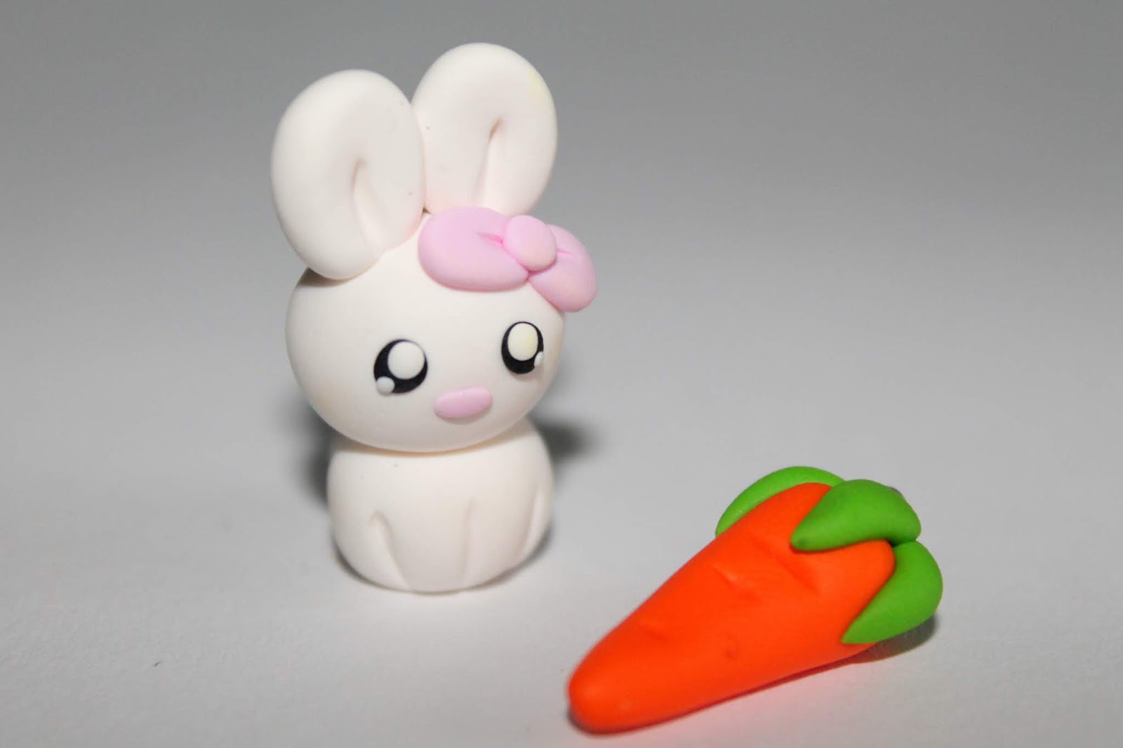 DIY Fimo Hasen mit Karotte ganz einfach selber machen inkl. Anleitung ...