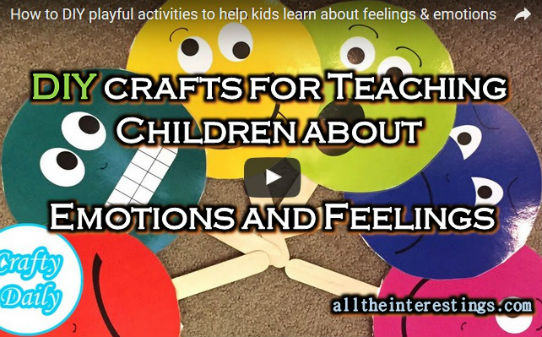 DIY playful activities to help kids learn about Feelings & Emotions