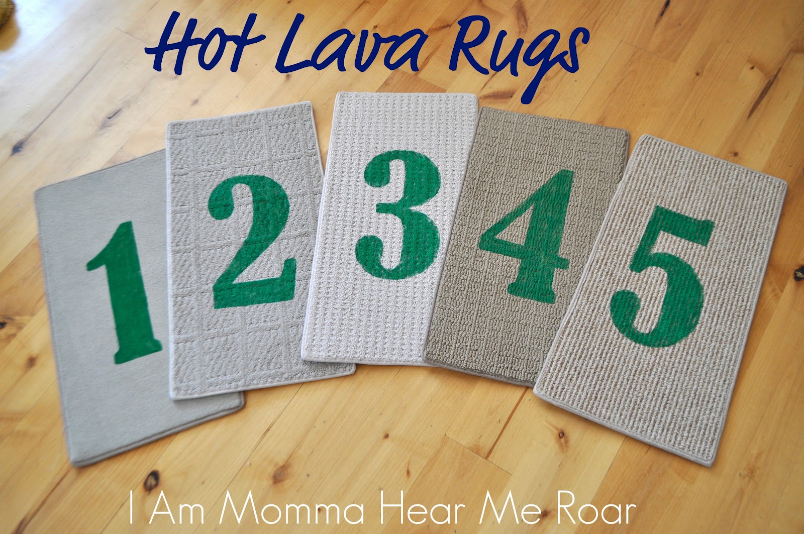iLoveToCreate Blog: Hot Lava Rugs