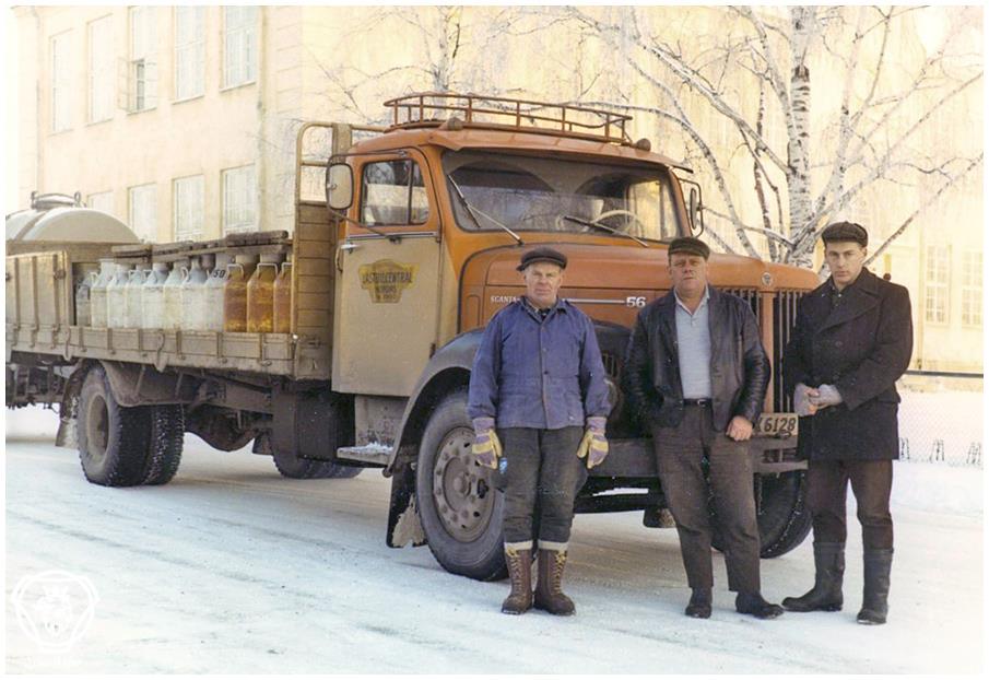 SCANIA: Scania- Vabis 56 Transportcentral (S)