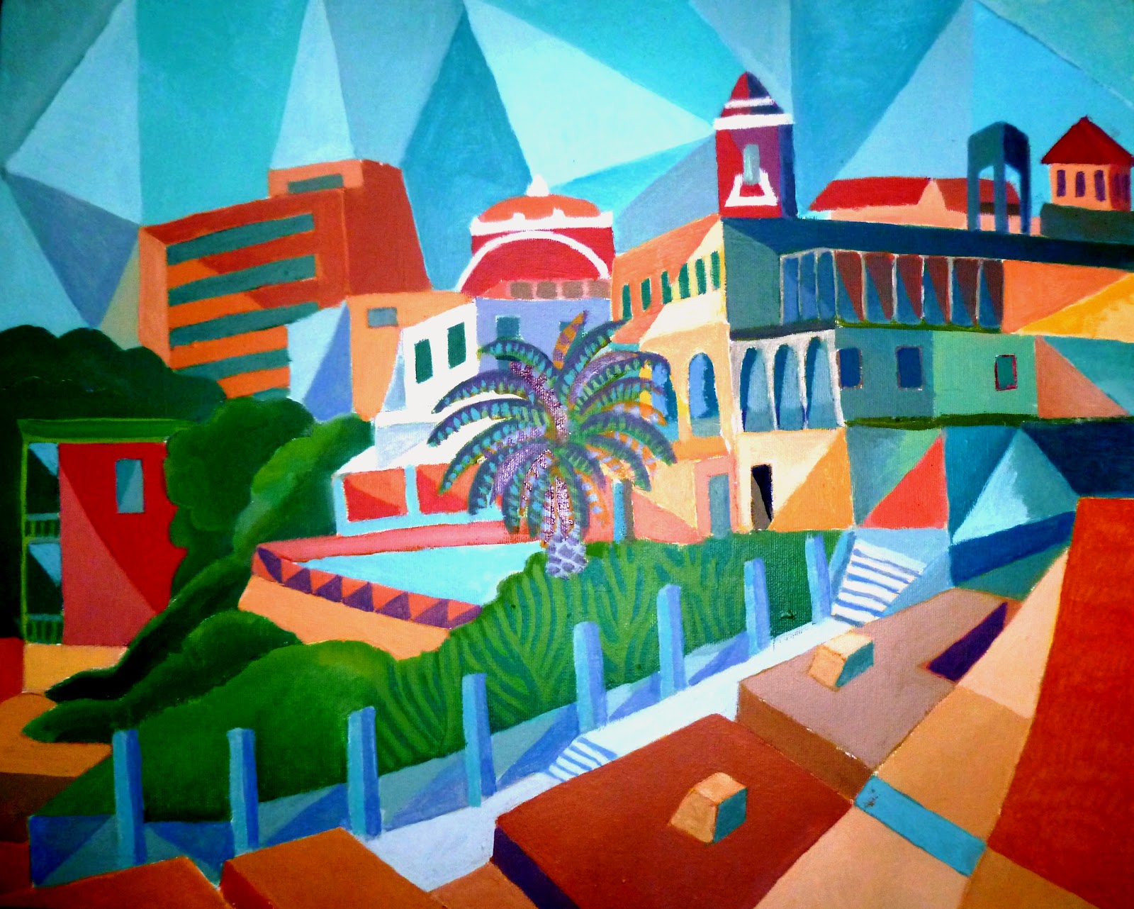 VISTA cubista DESDE EL MALECON CASTILLA 3