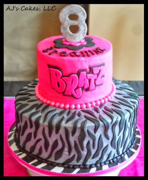 AJ's Cakes: Bratz Cake!