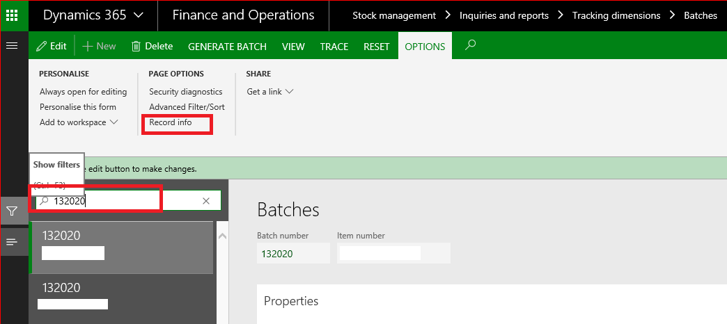 Rename Existing Record Name In Dynamics 365 And Having In X Code