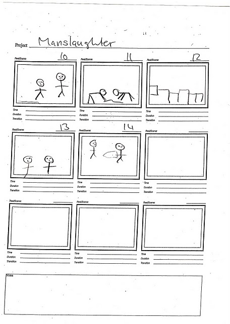 AS Media Film Unit: Script Writing, Storyboard and Treatment