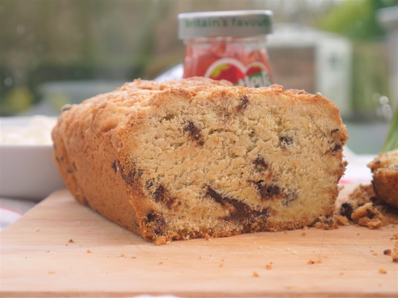 This Muslim Girl Bakes: Chocolate Orange Scone Loaf.