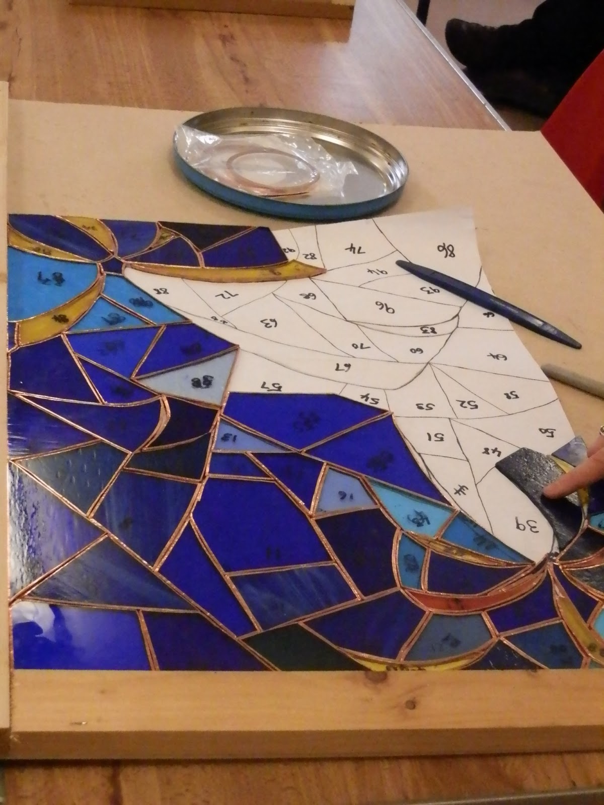 Designs by Neelie Fused Glass: Stained Glass - Labour of Love