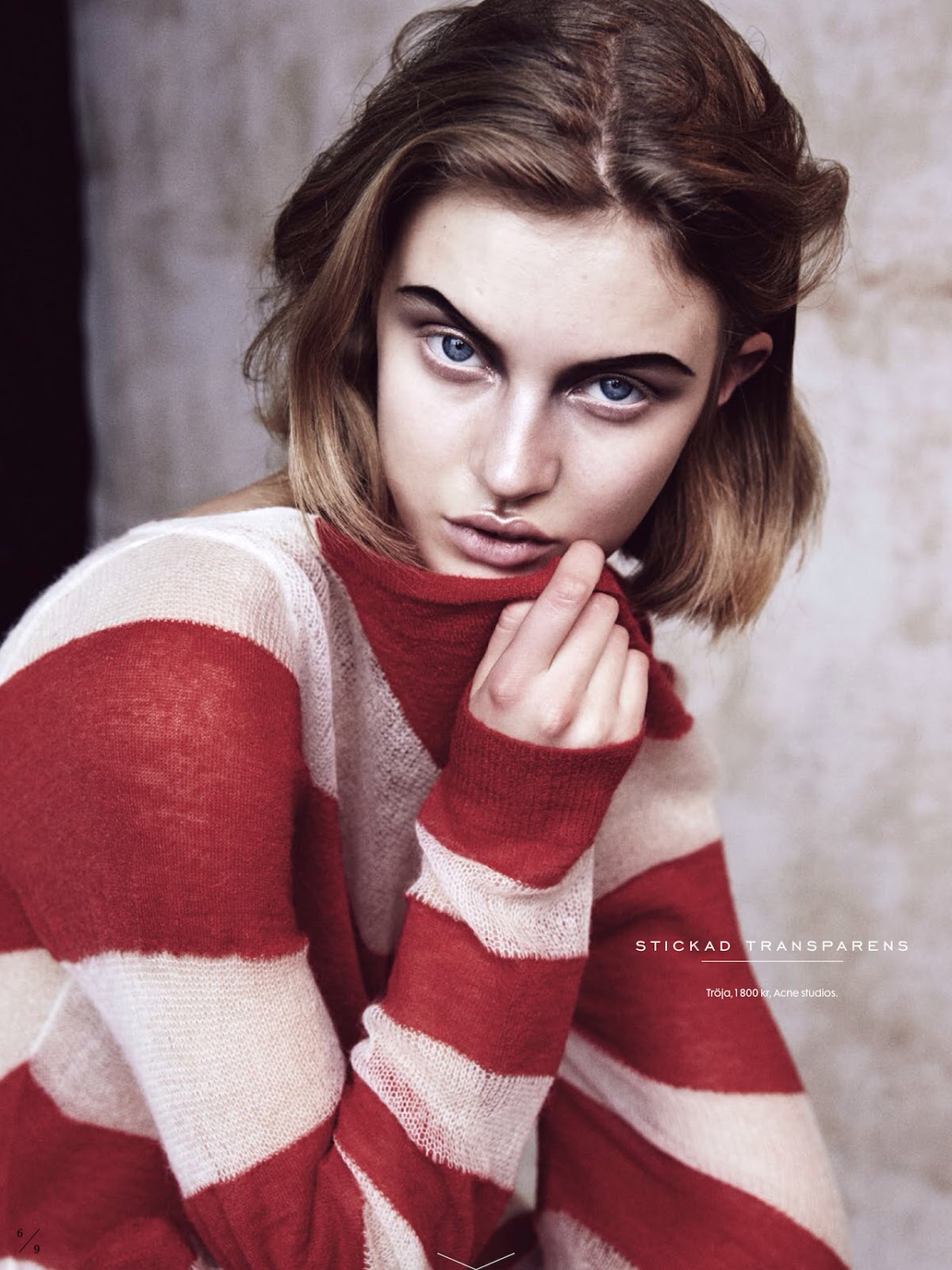 till havs: elsa brisinger by benjamin vnuk for elle sweden may 2014 ...