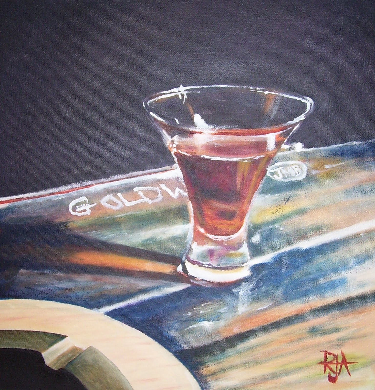 Ryan Adams Art: Oil Paintings "oldies"