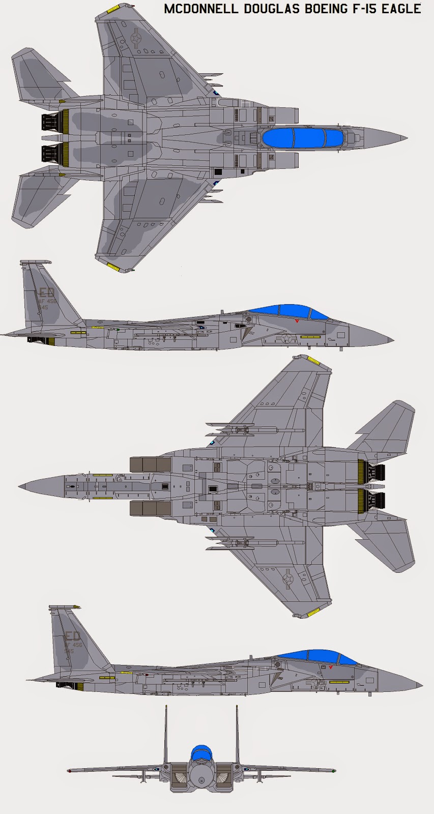United States Air Force: F-15C Eagle