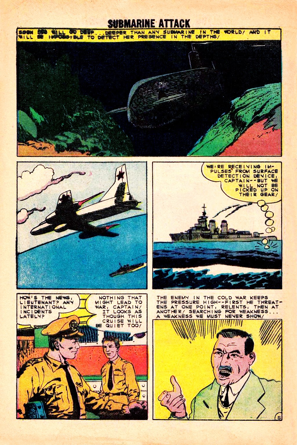 Submarine Comics and Novels: Submarine Attack #19