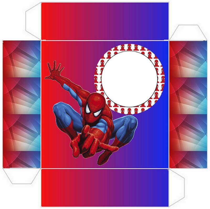 Spiderman Party: Free Printable Boxes. - Oh My Fiesta! for Geeks