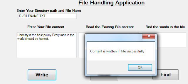 File Handling in C# | MY.NET Tutorials