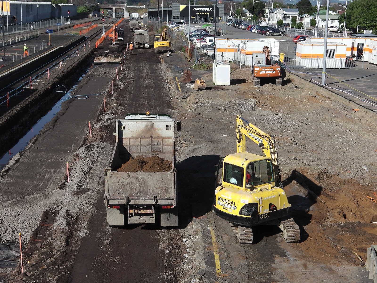 Papakura Station: July 2012