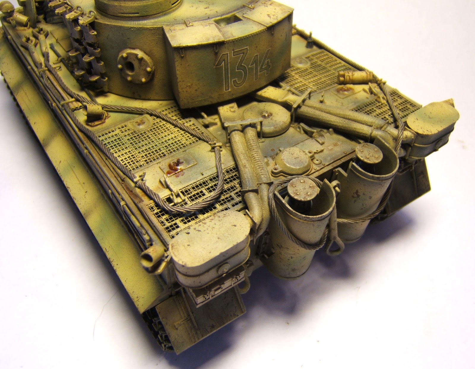 Dave's Tank Workshop : Tiger 1 (mid) - LSSAH - Russia July 1943