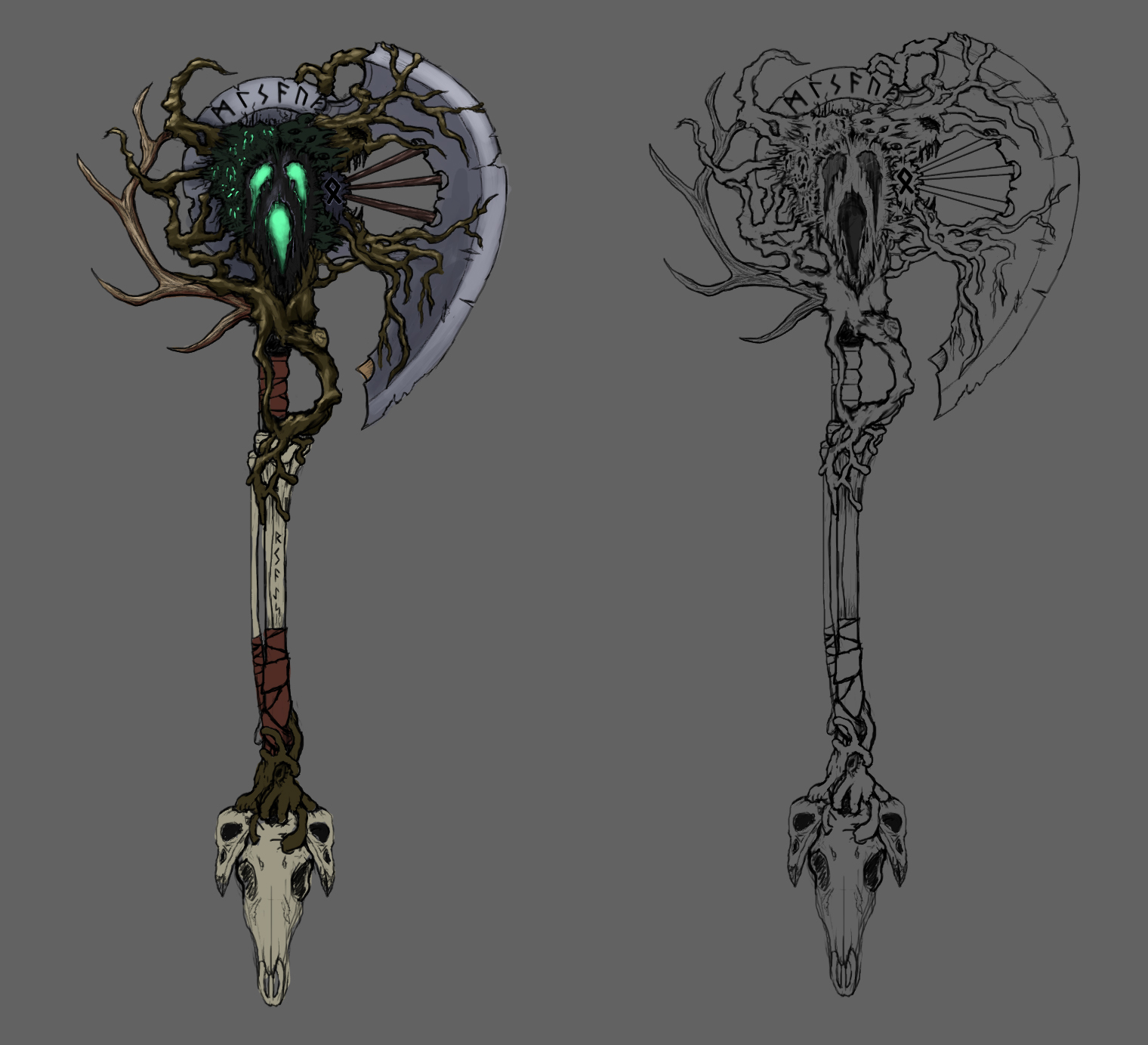 DeutschBag's Digital Arts: Quick weapon concept